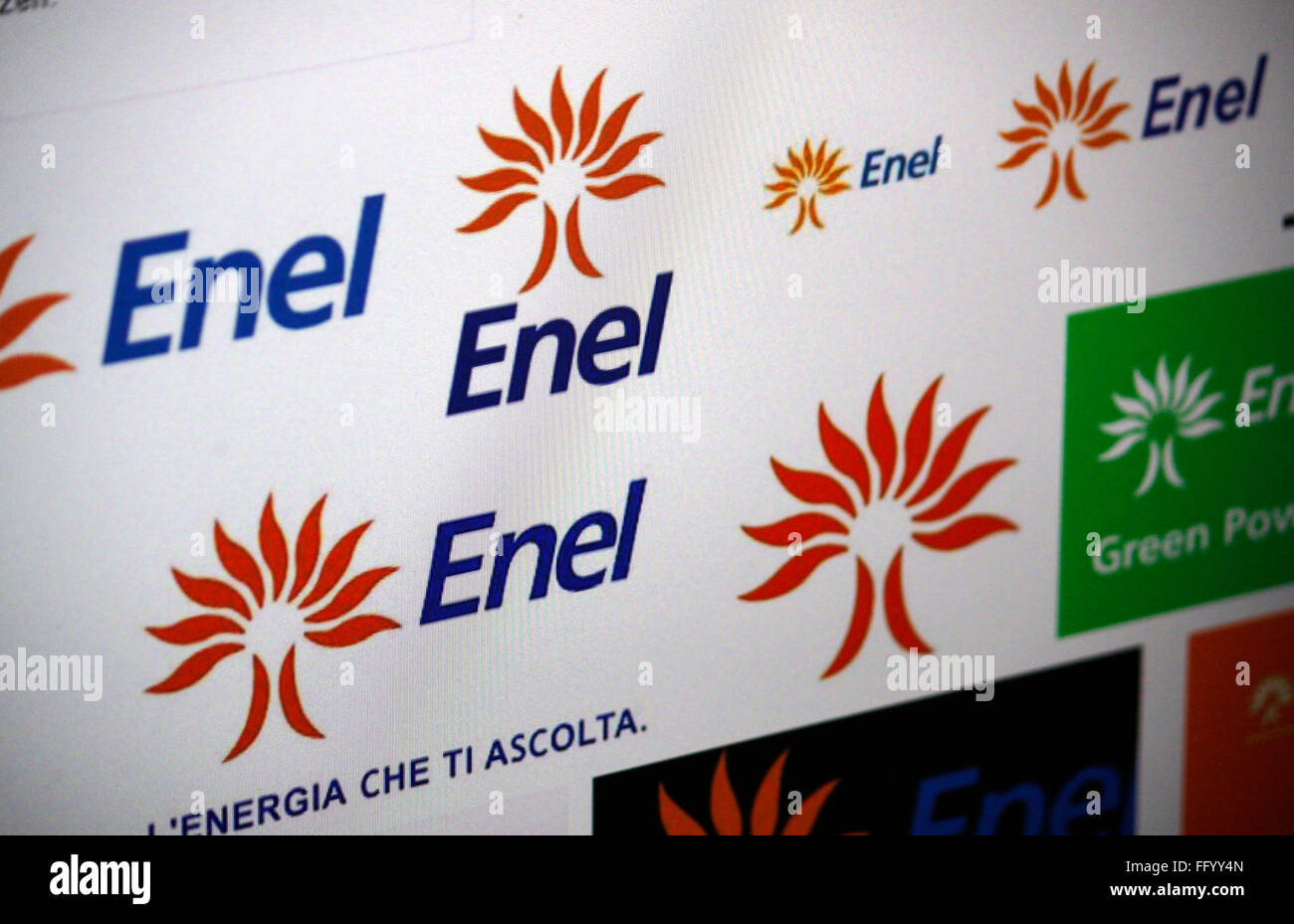 Logo enel Banque de photographies et d’images à haute résolution - Alamy
