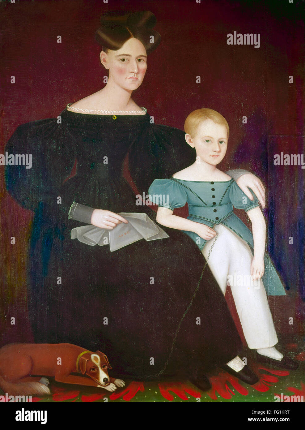 PHILLIPS : MÈRE ET FILS. /N'Portrait de Mme Stephen Nottingham ...