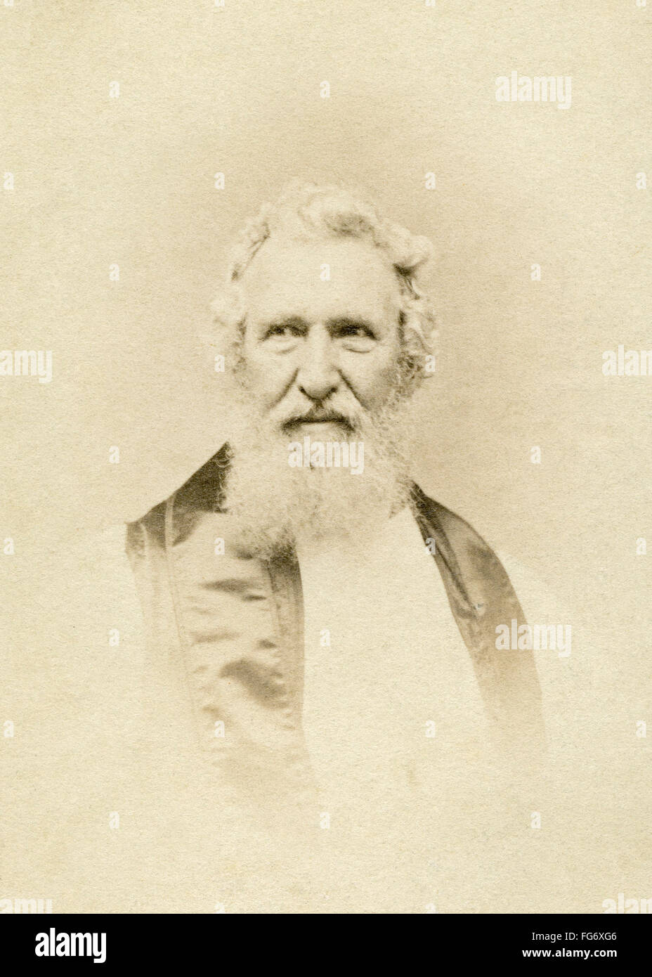 JOHN HENRY HOPKINS /n(1792-1868). Pasteur américain. Évêque président ...