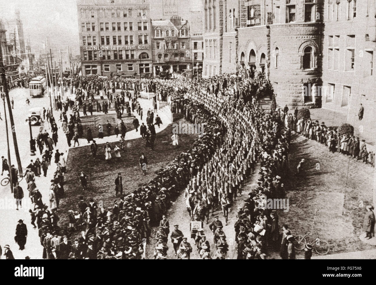 Canada guerre mondiale i Banque de photographies et d’images à haute ...