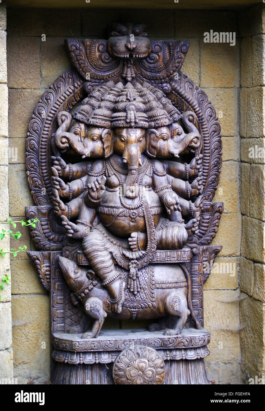 Statue ganesha bronze sculpture Banque de photographies et d’images à ...