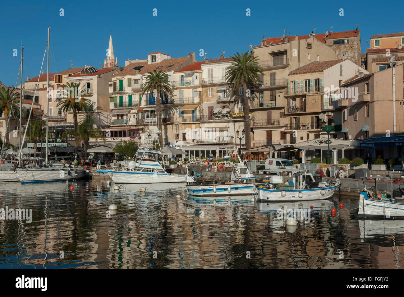 Port de calvi corse france Banque de photographies et d’images à haute ...