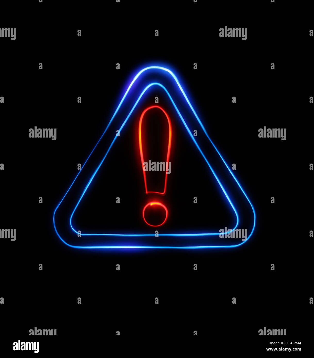 Triangle avec exclamation Banque de photographies et d’images à haute ...