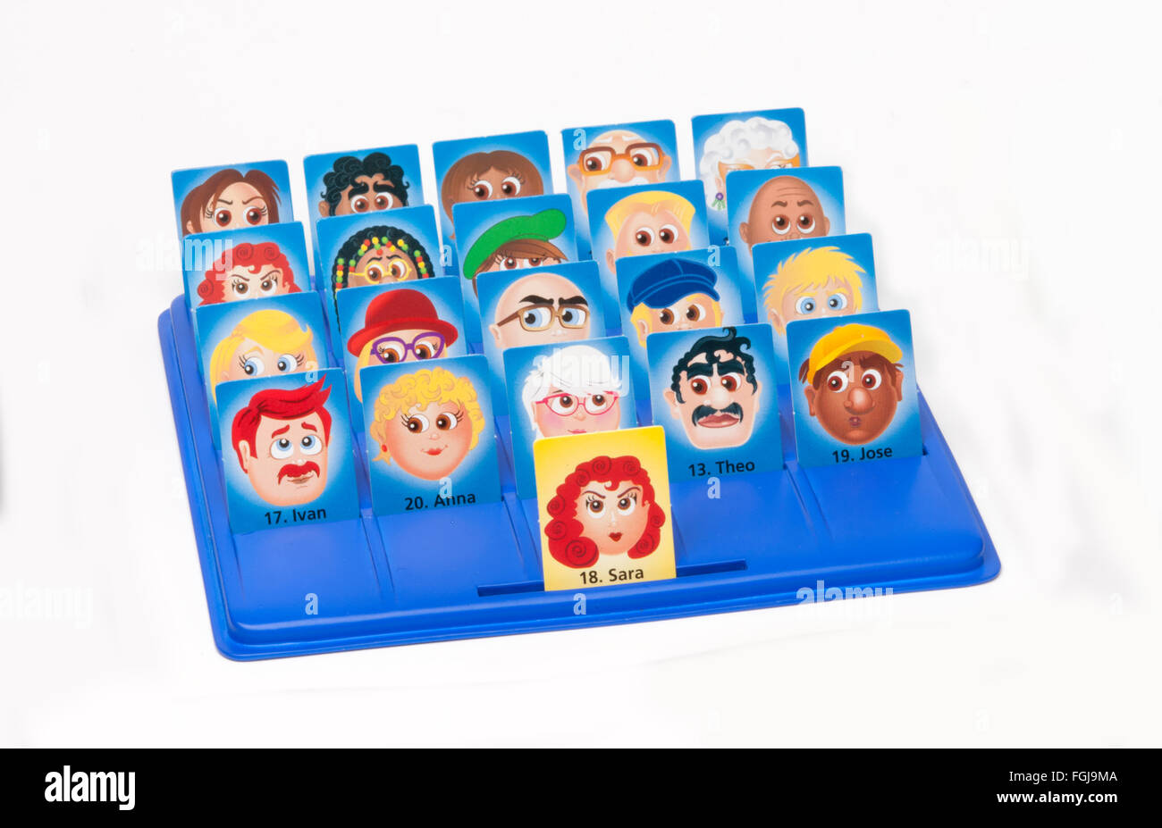 Guess who board game Banque de photographies et d’images à haute ...