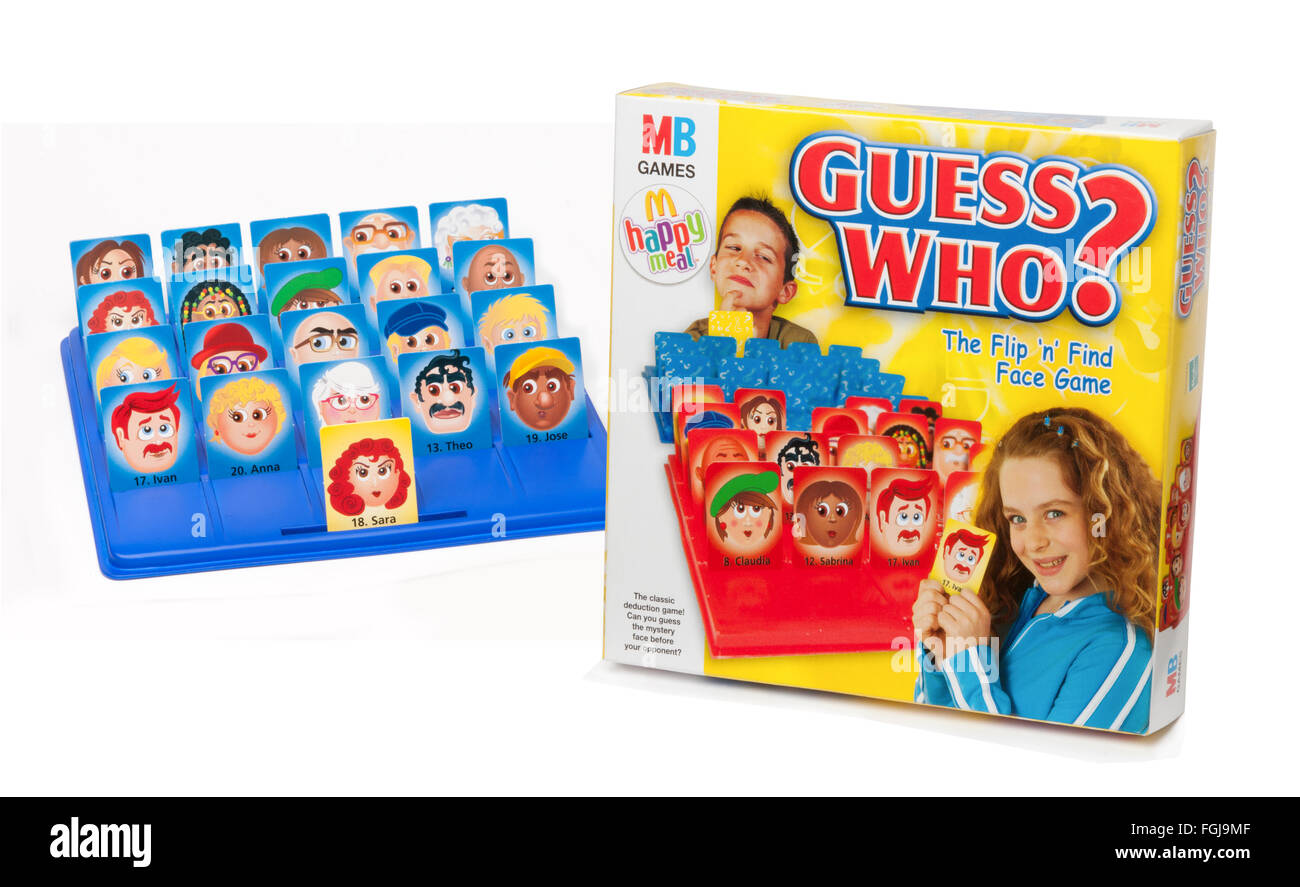 Guess who board game Banque de photographies et d’images à haute ...