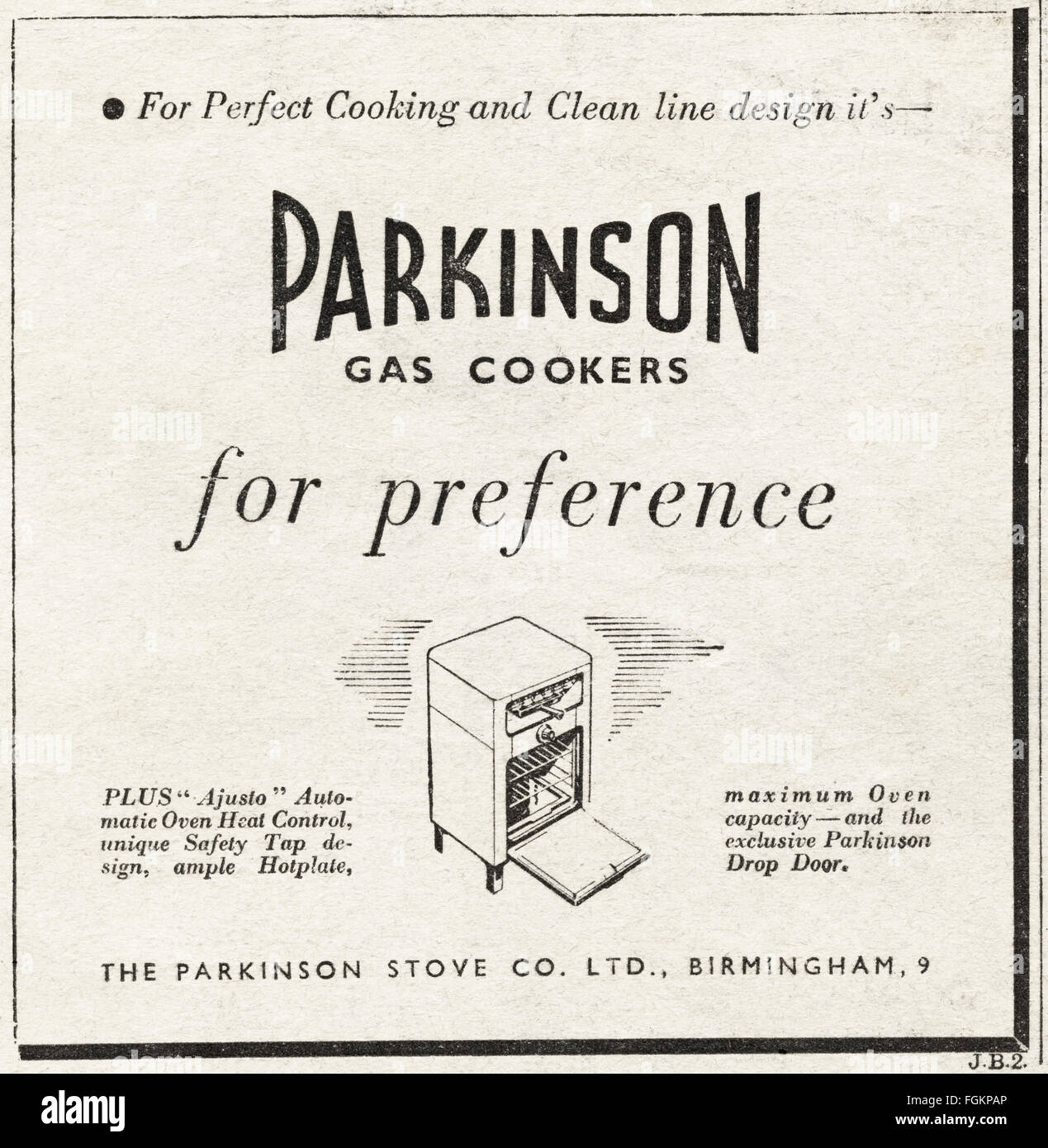 Vintage Original advert à partir de 1940. Publicité Publicité en date ...