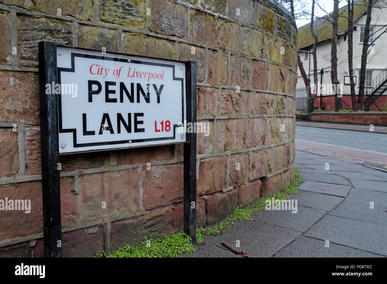 Penny lane sign Banque de photographies et d’images à haute résolution ...