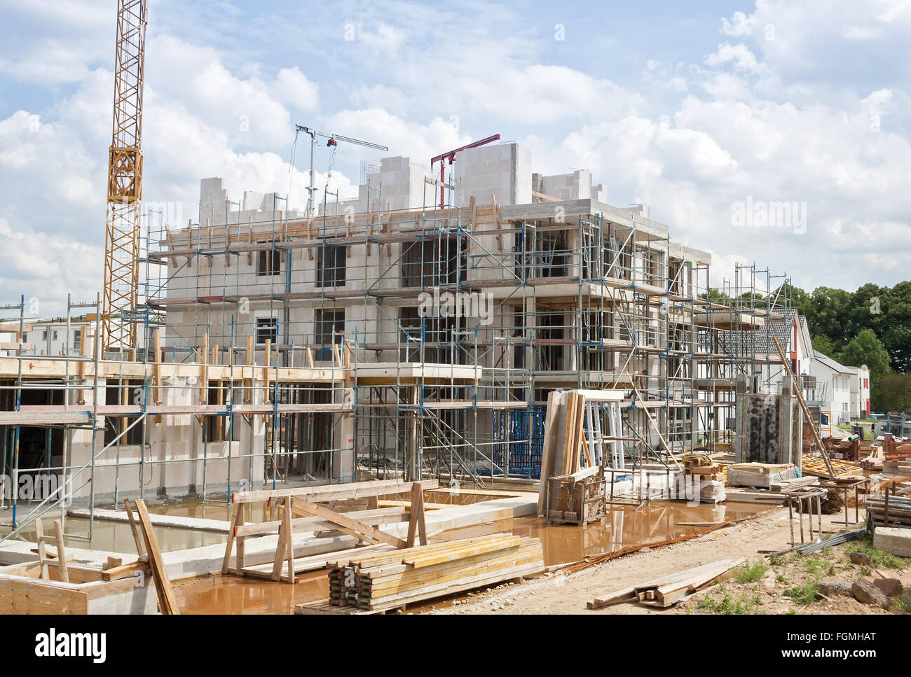 Chantier de construction Banque de photographies et d’images à haute ...