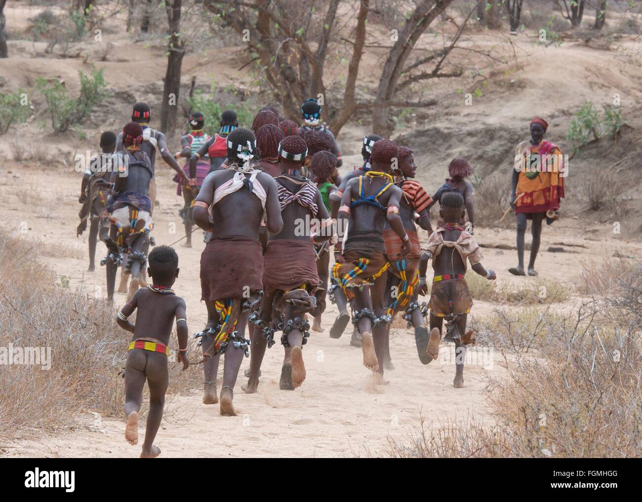 Hamer tribe Banque de photographies et d’images à haute résolution - Alamy
