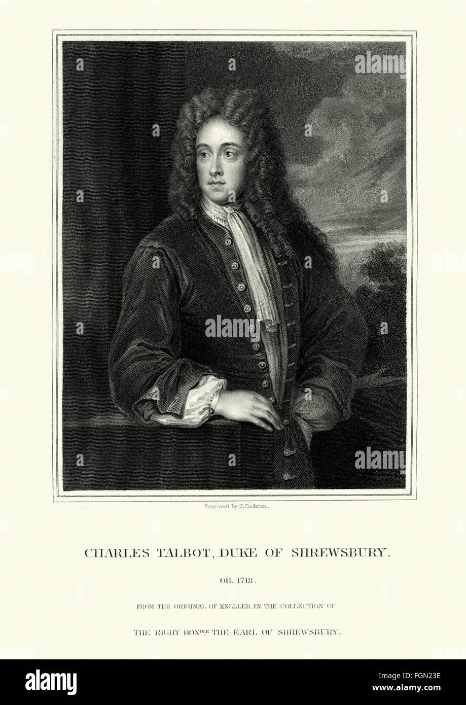 Portrait de charles talbot Banque de photographies et d’images à haute ...