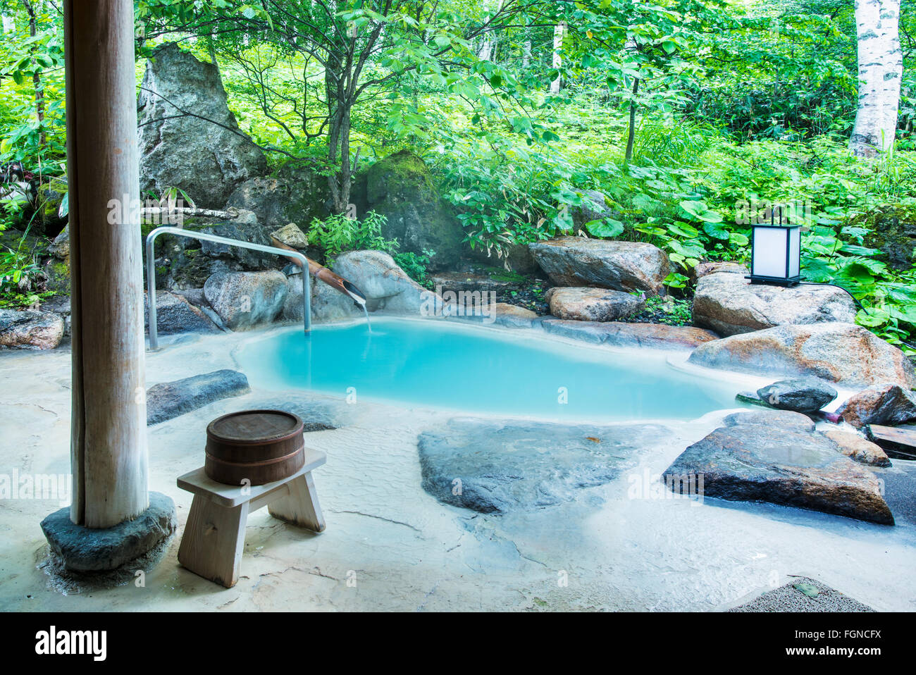 Onsen japonais Banque de photographies et d’images à haute résolution ...