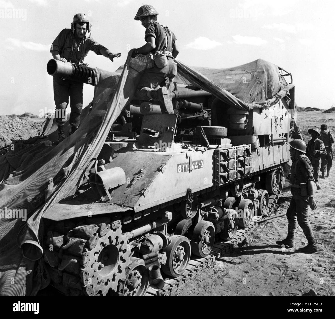 Militaire, Israël, armée, artillerie, obusier autopropulsé près du ...