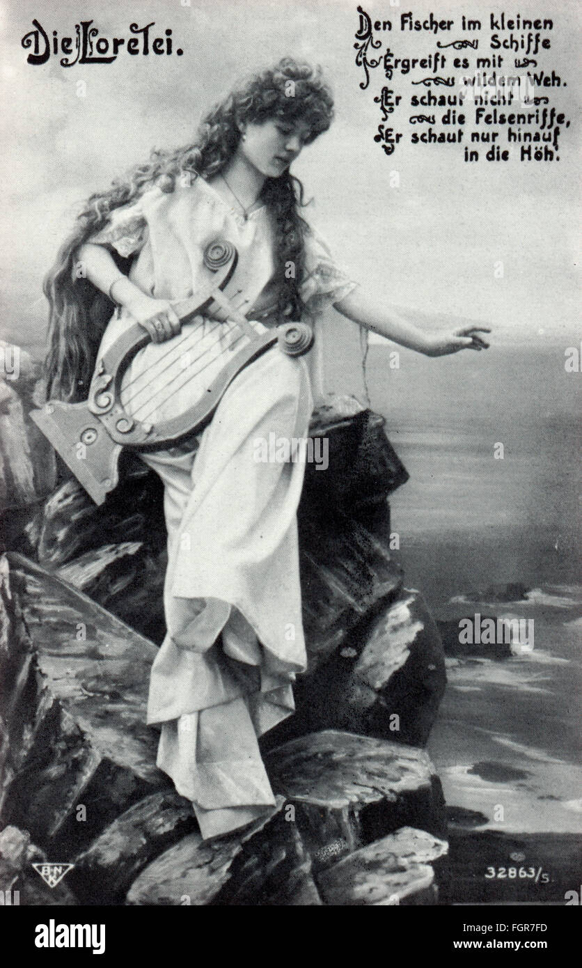 Die loreley Banque de photographies et d’images à haute résolution - Alamy