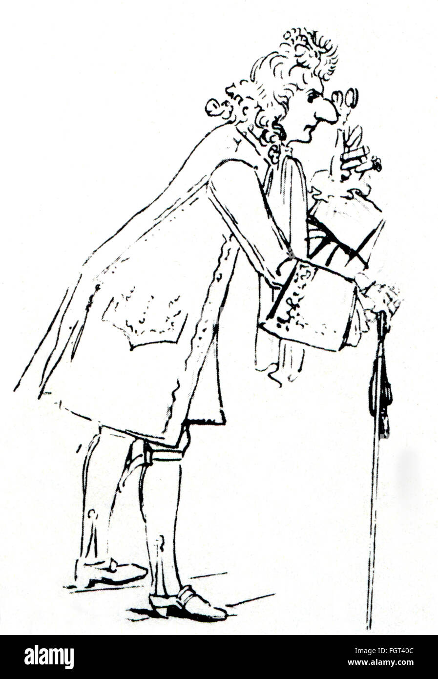 Vieillard dessin Banque de photographies et d’images à haute résolution ...