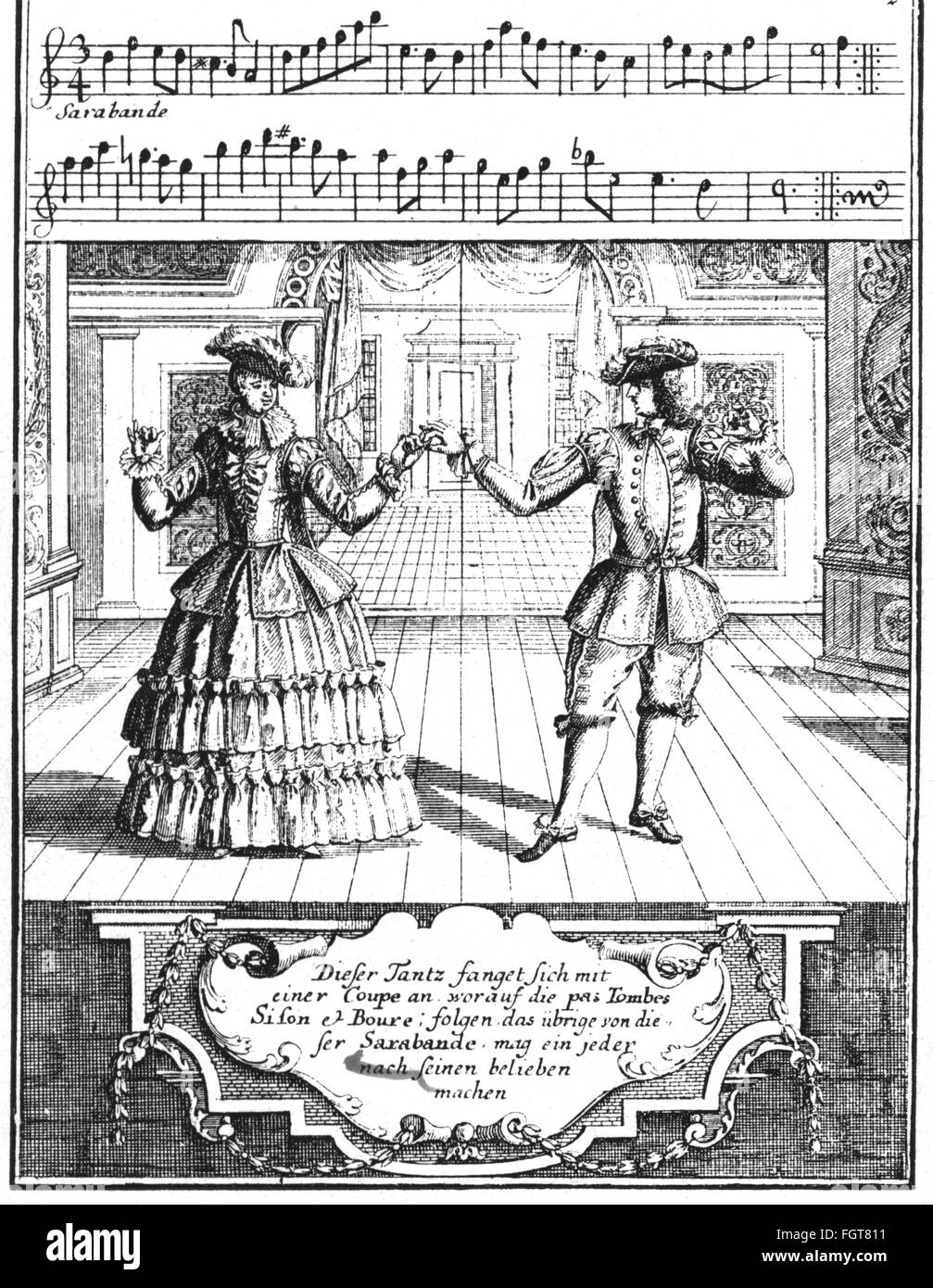 Baroque dance Banque de photographies et d’images à haute résolution ...