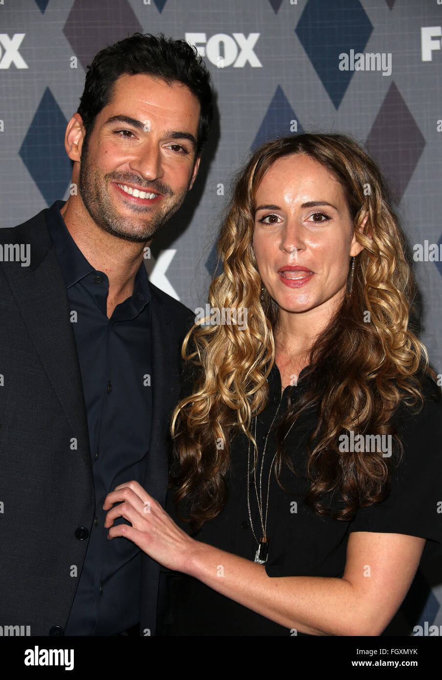 Hiver 2016 FOX TCA All-Star party - Arrivées avec : Tom Ellis, Meaghan ...