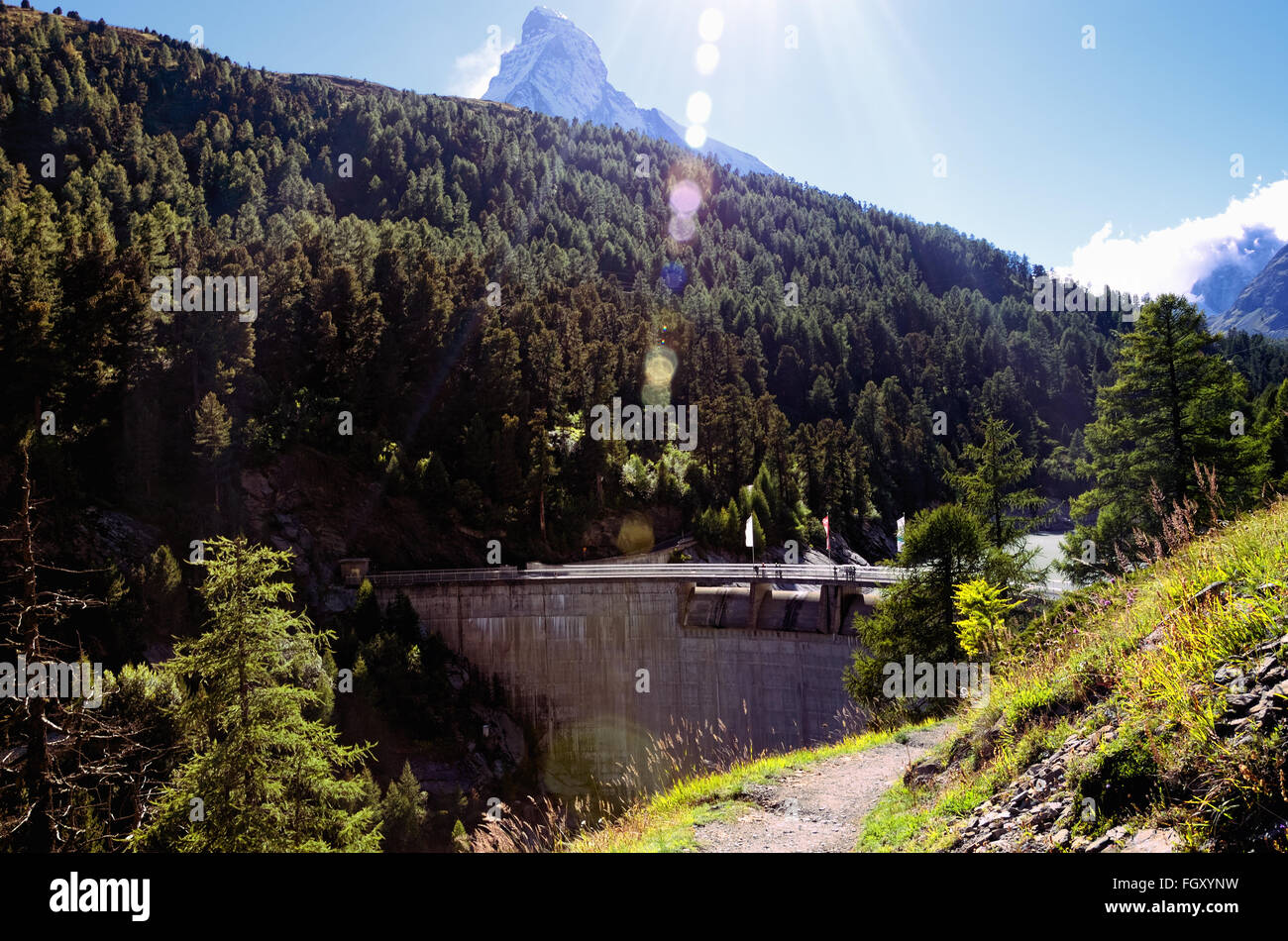 Barrage de zmutt Banque de photographies et d’images à haute résolution ...