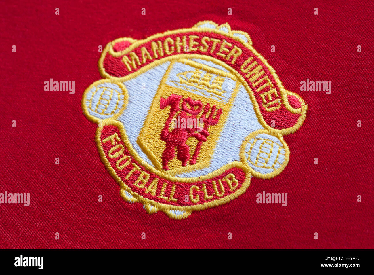 Manchester united football club badge Banque de photographies et d ...