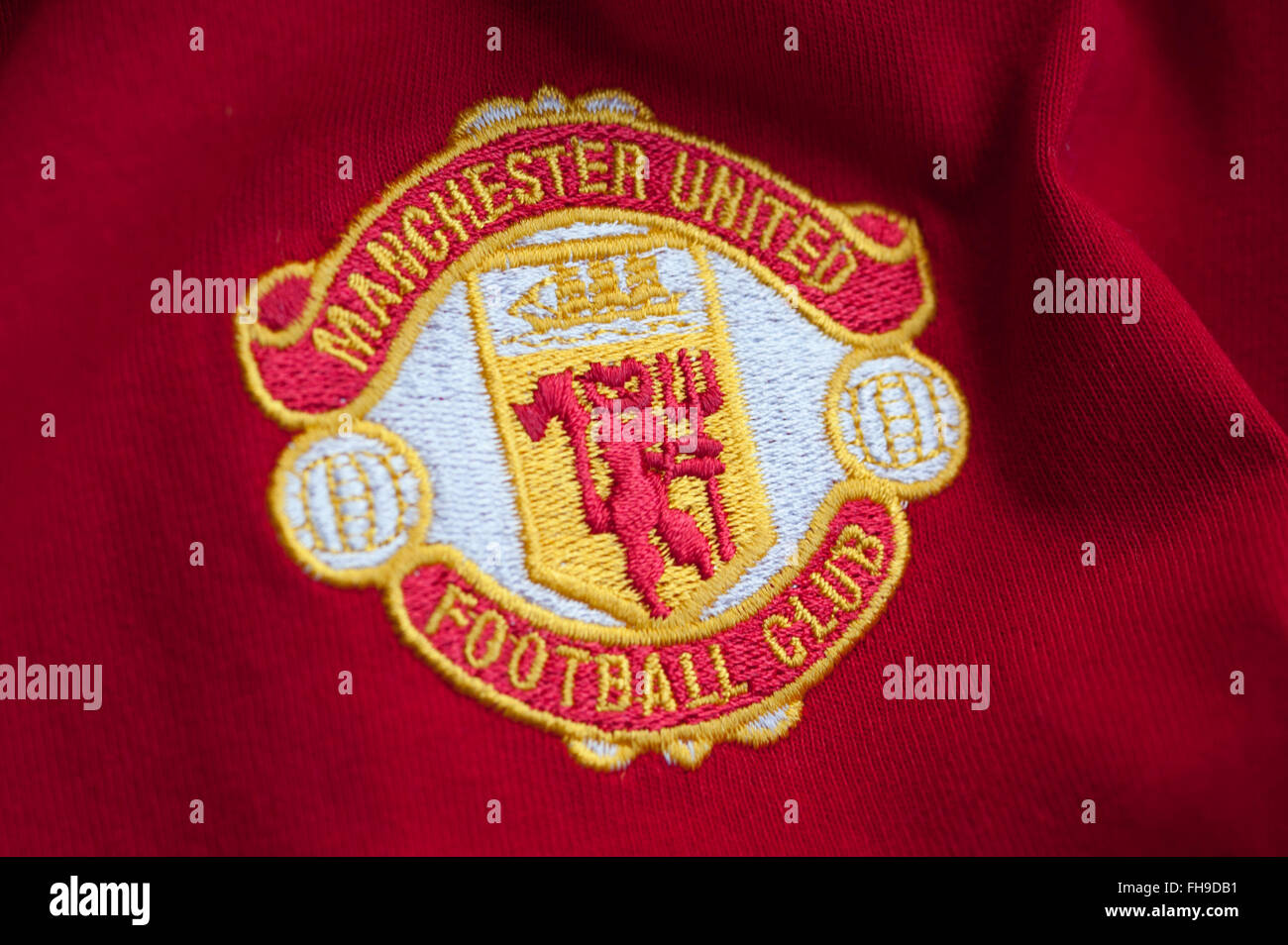 Manchester united football club badge Banque de photographies et d ...