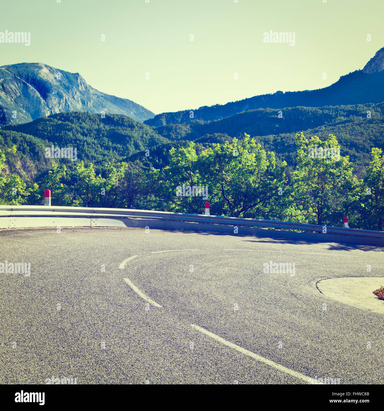 Route dallee Banque de photographies et d’images à haute résolution - Alamy