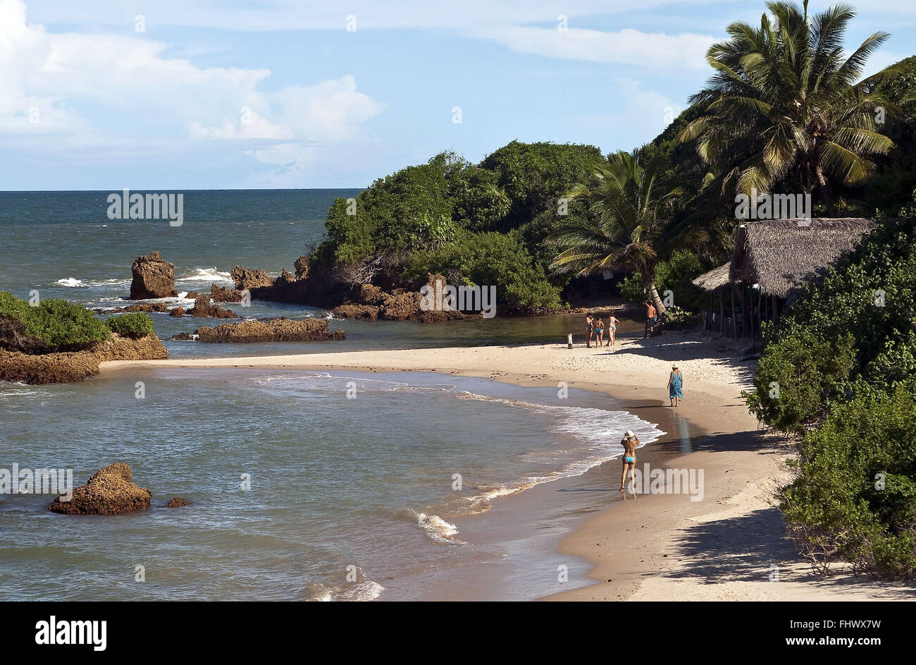Plage de tambaba Banque de photographies et d’images à haute résolution ...