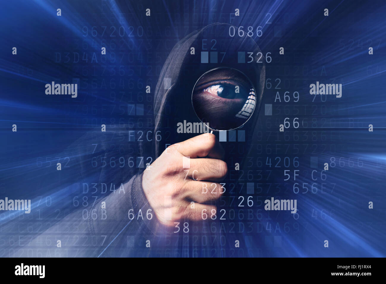 Menace Informatique Banque d'image et photos - Alamy