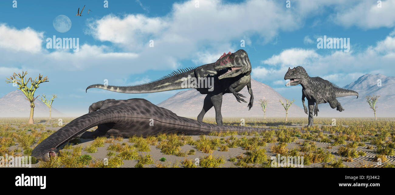 Carnivorous dinosaurs Banque de photographies et d’images à haute résolution - Alamy