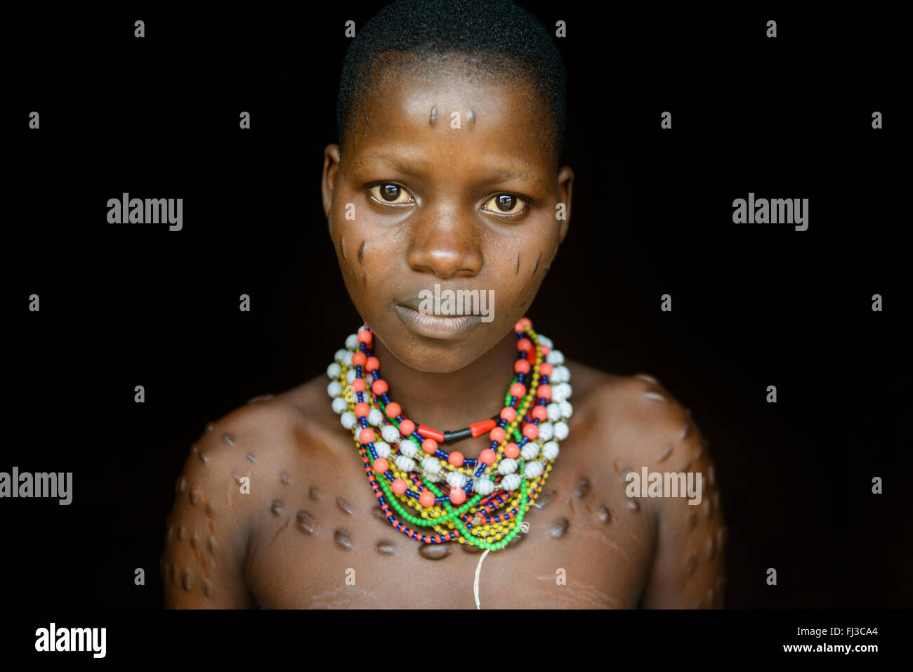 Scarification benin africa Banque de photographies et d’images à haute ...