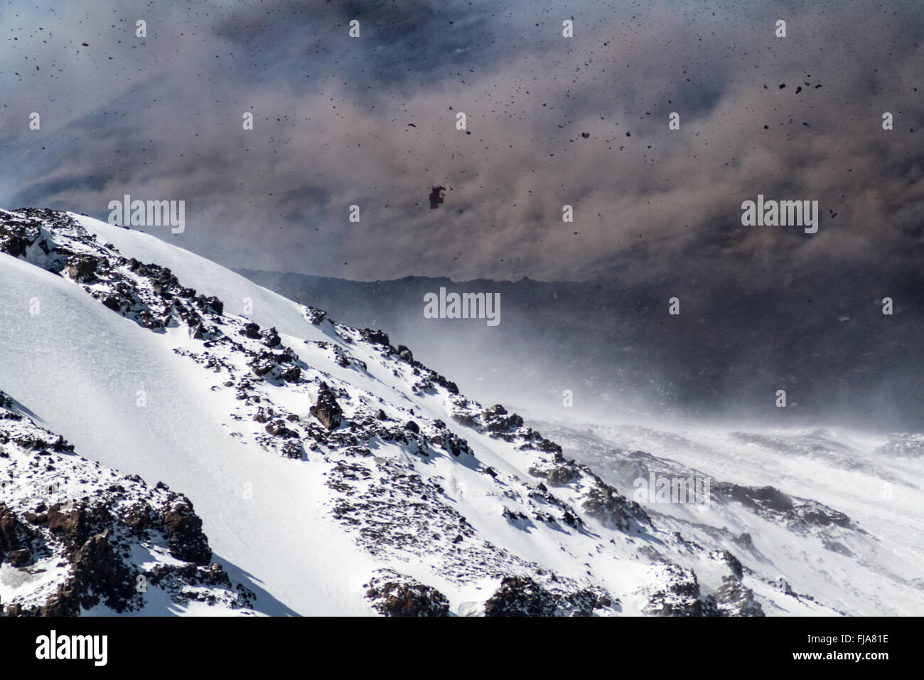 Volcano etna eruption Banque de photographies et d’images à haute résolution - Alamy