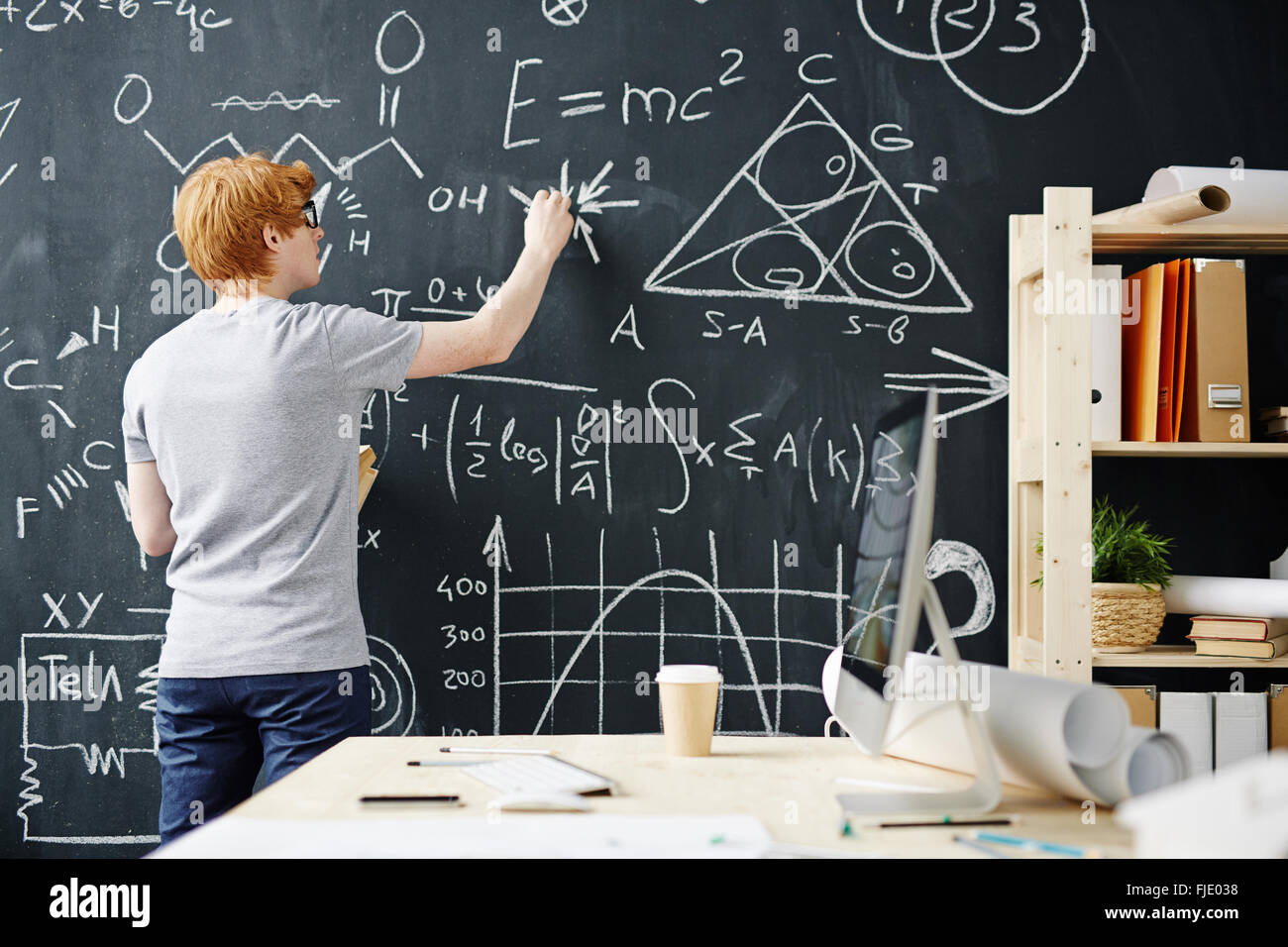 Math class Banque de photographies et d’images à haute résolution - Alamy