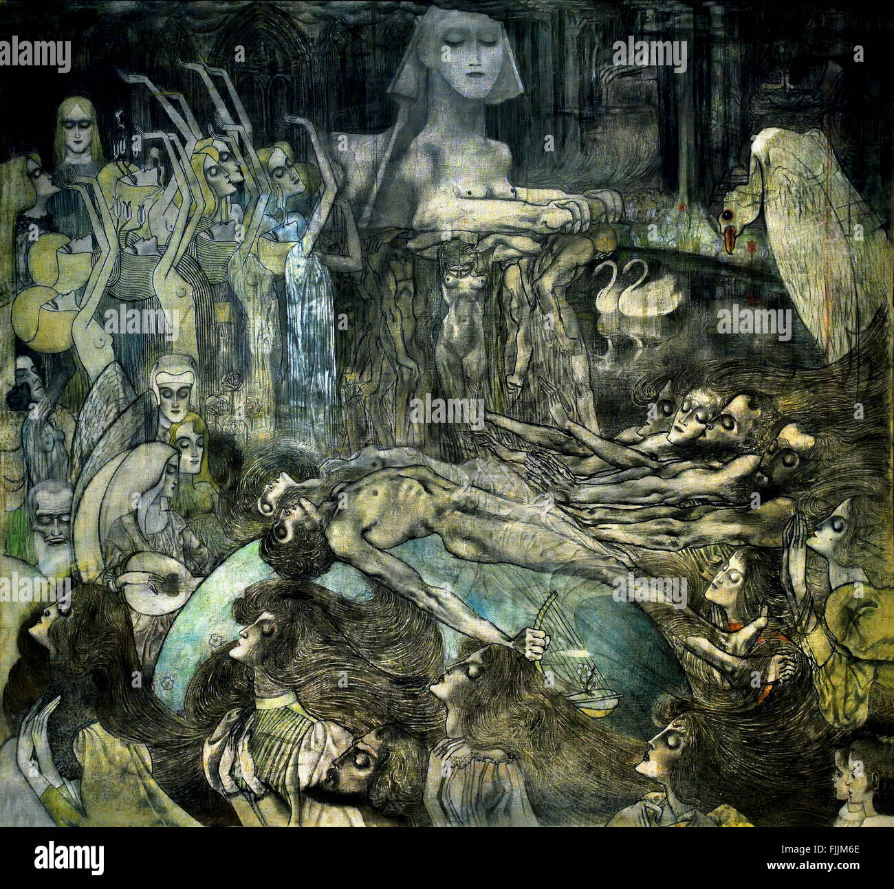 Le Sphinx 1892 Jan Toorop Jan Toorop ( Johannes Theodorus ) 1858 - 1928 ...