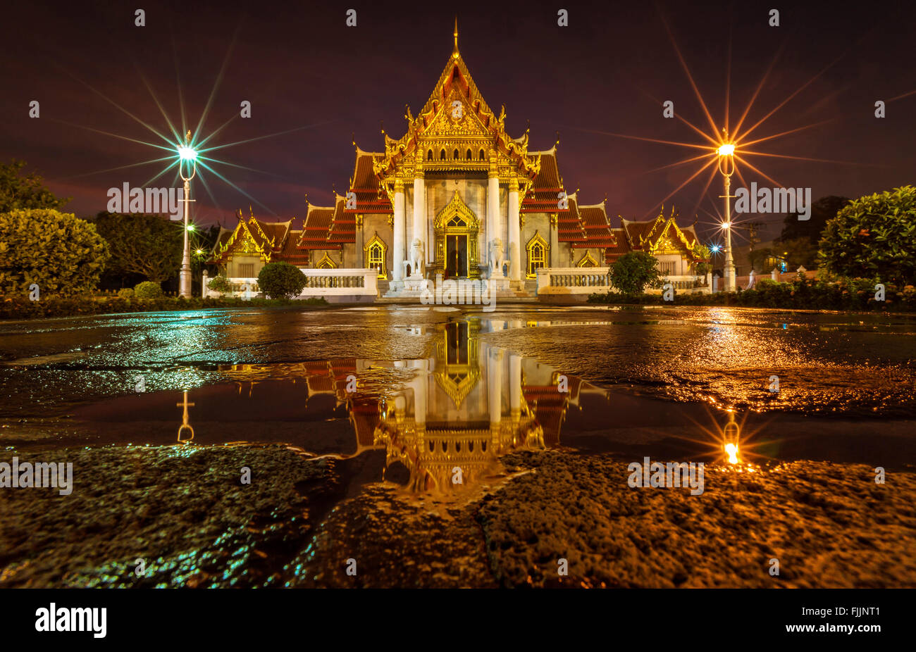 Wat benchamabopitr dusitvanaram Banque de photographies et d’images à ...