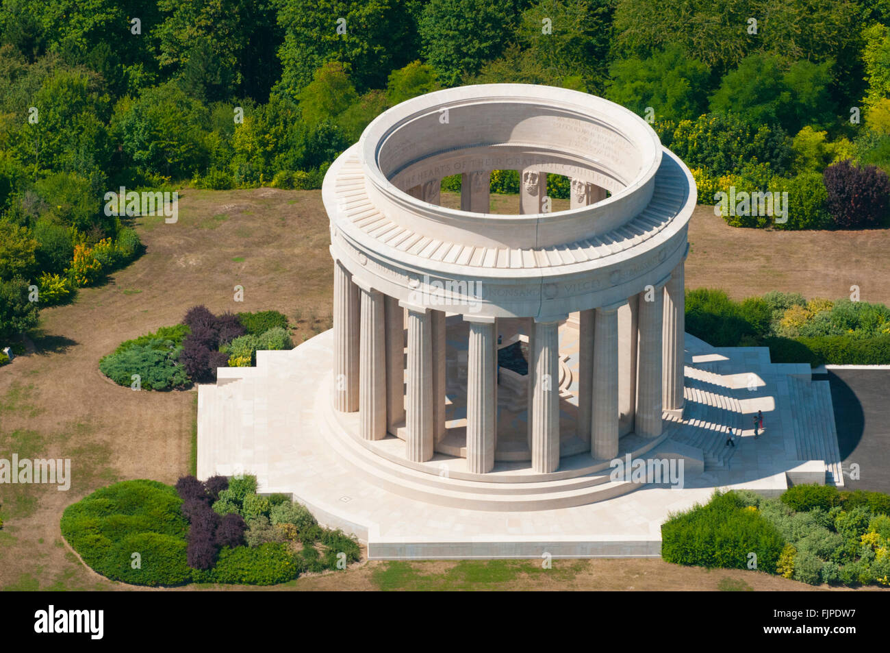 Meuse (55), Butte de Montsec, monument aux soldats américains de la première guerre mondiale ...