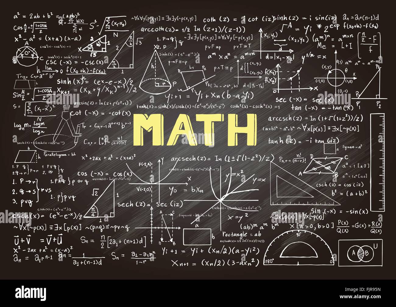 Formules de physique Banque d'images vectorielles - Alamy
