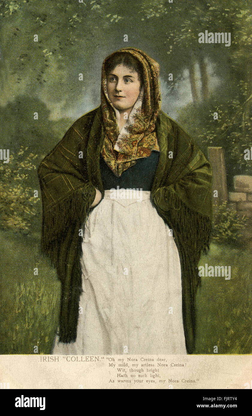 Irish colleen irish woman Banque de photographies et d’images à haute ...