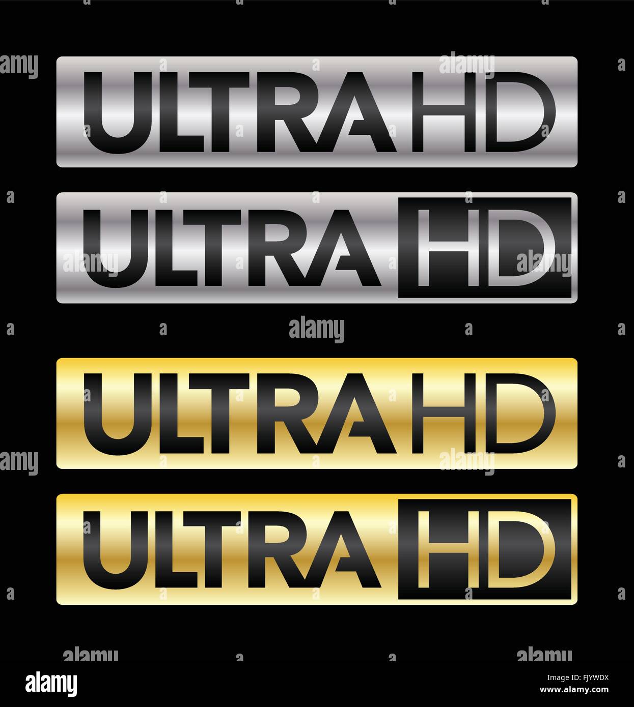 Ultra hd format Banque d'images vectorielles - Alamy