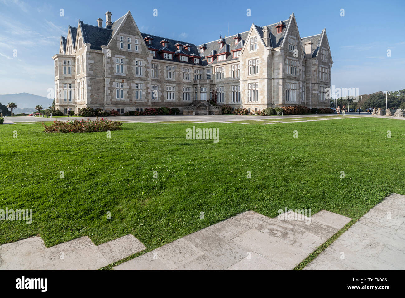Palacio real de la magdalena Banque de photographies et d’images à ...