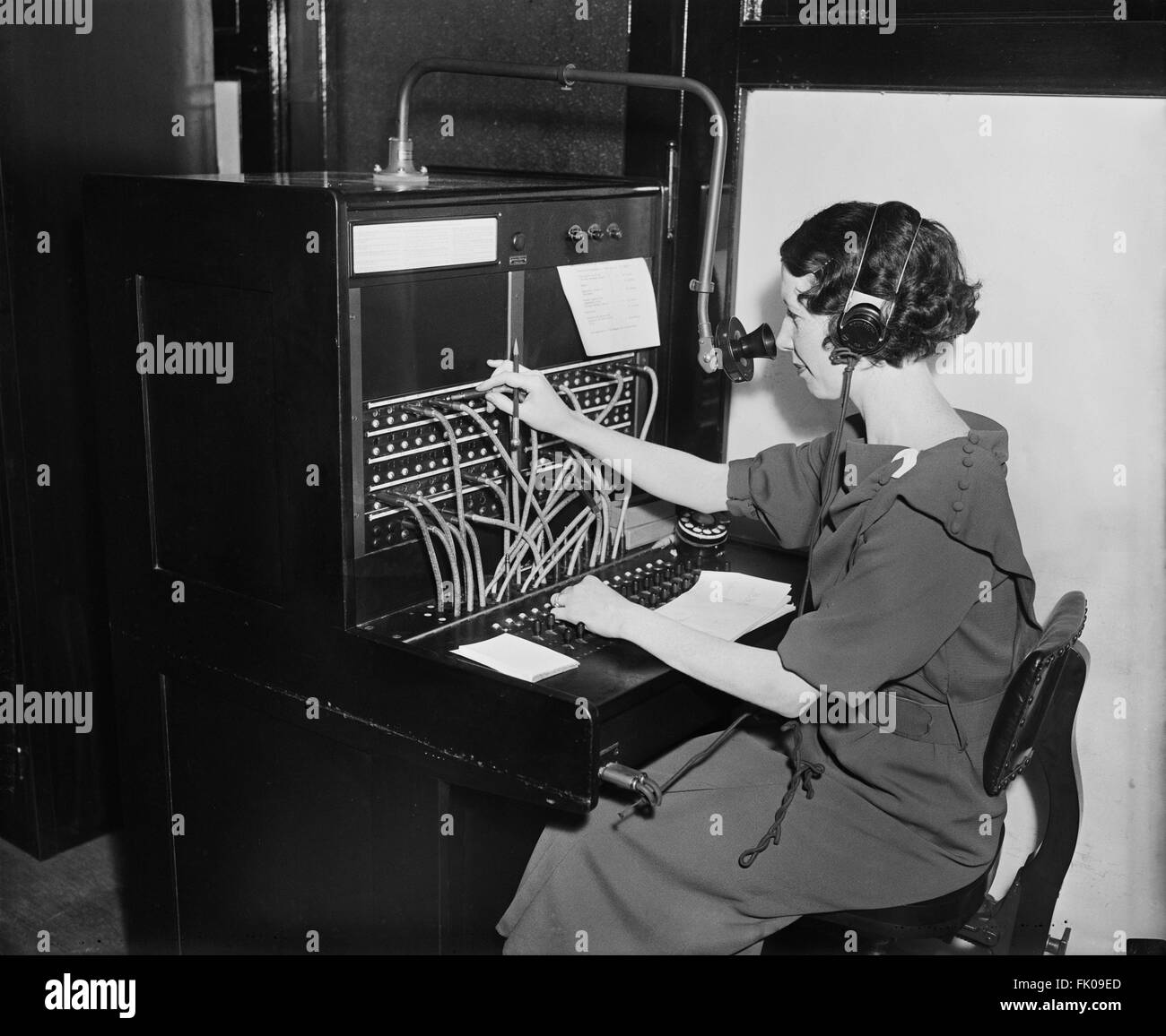 Téléphone vintage standard téléphonique Banque de photographies et d ...