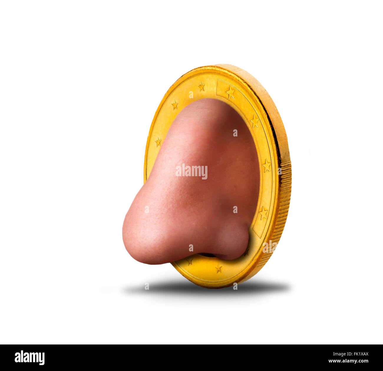 Nez humain Banque de photographies et d’images à haute résolution - Alamy