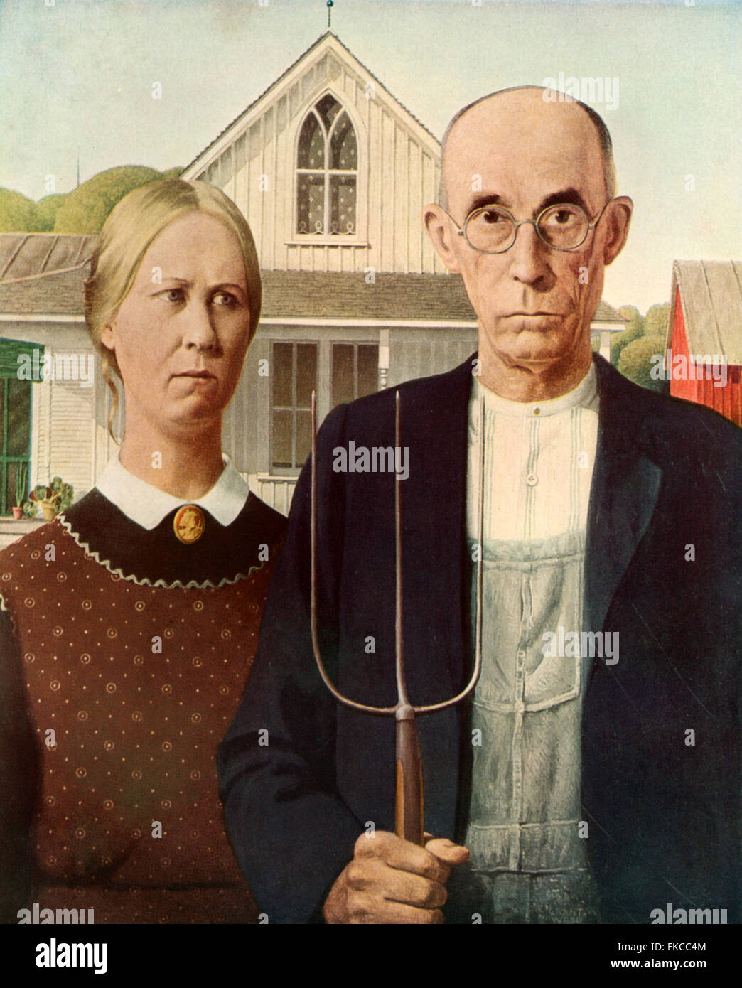 American gothic Banque de photographies et d’images à haute résolution ...