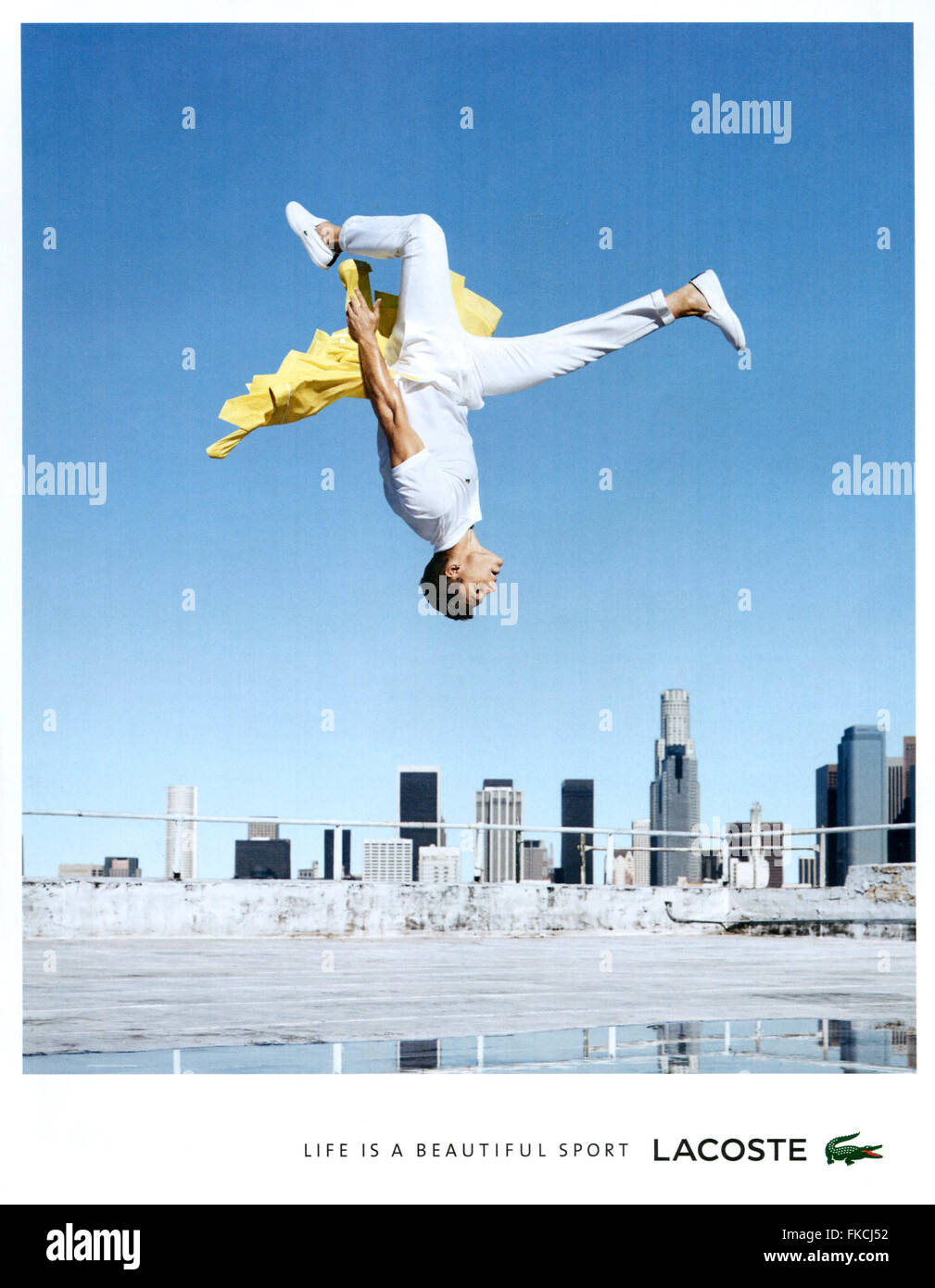 2010s uk lacoste magazine advert Banque de photographies et d’images à ...