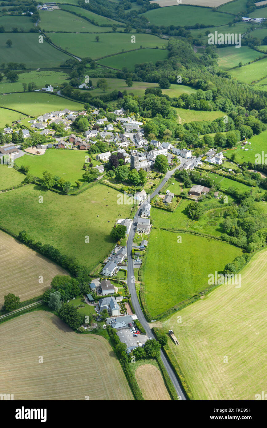 Vue sur le village de bratton Banque de photographies et d’images à ...
