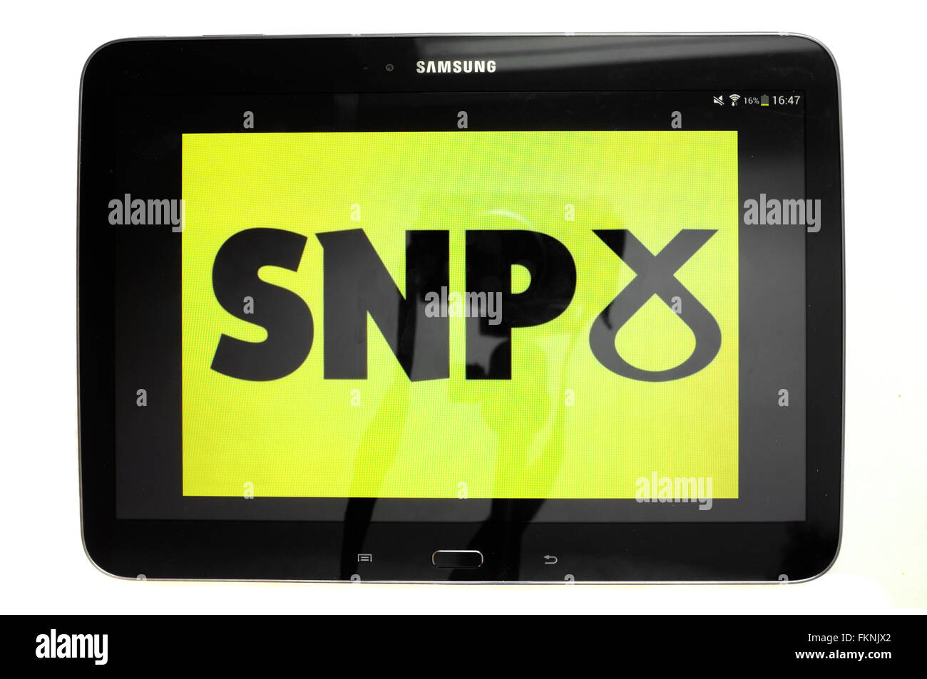 Logo de la technologie snp Banque de photographies et d’images à haute ...