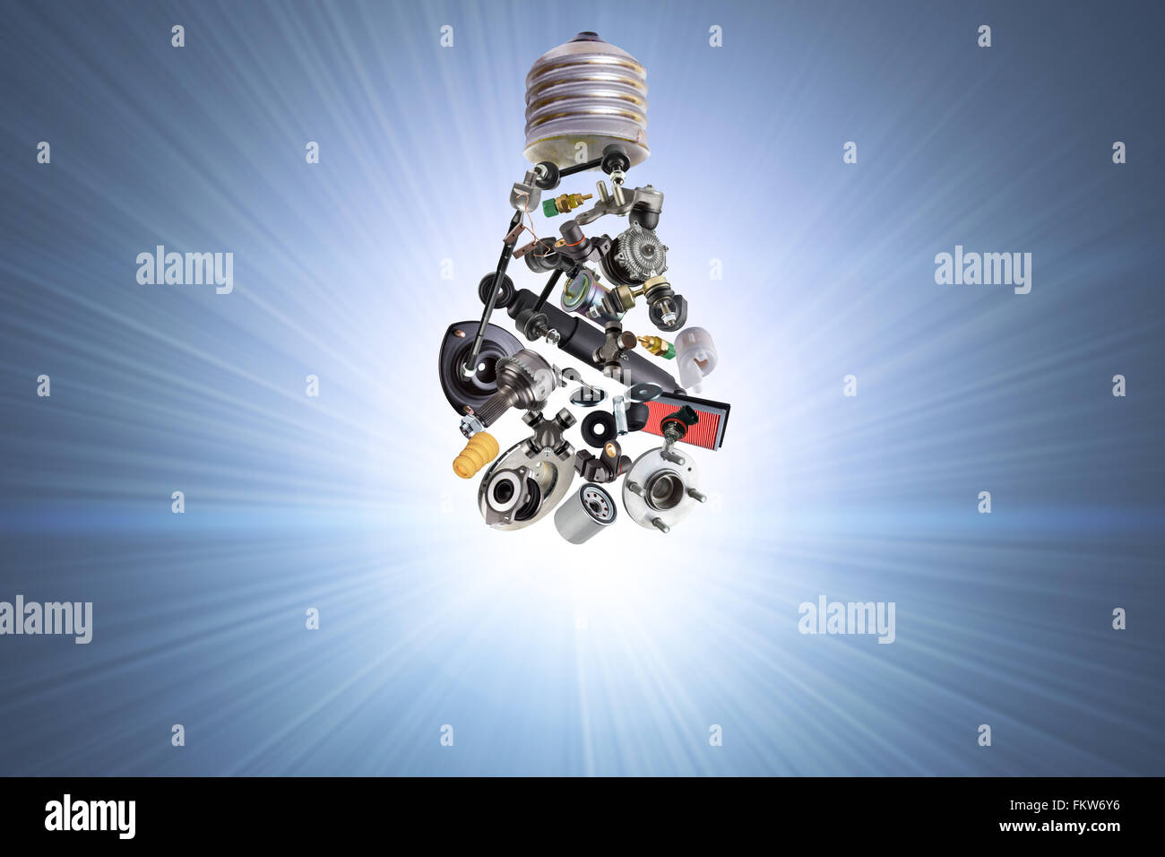 Auto parts market Banque de photographies et d’images à haute ...