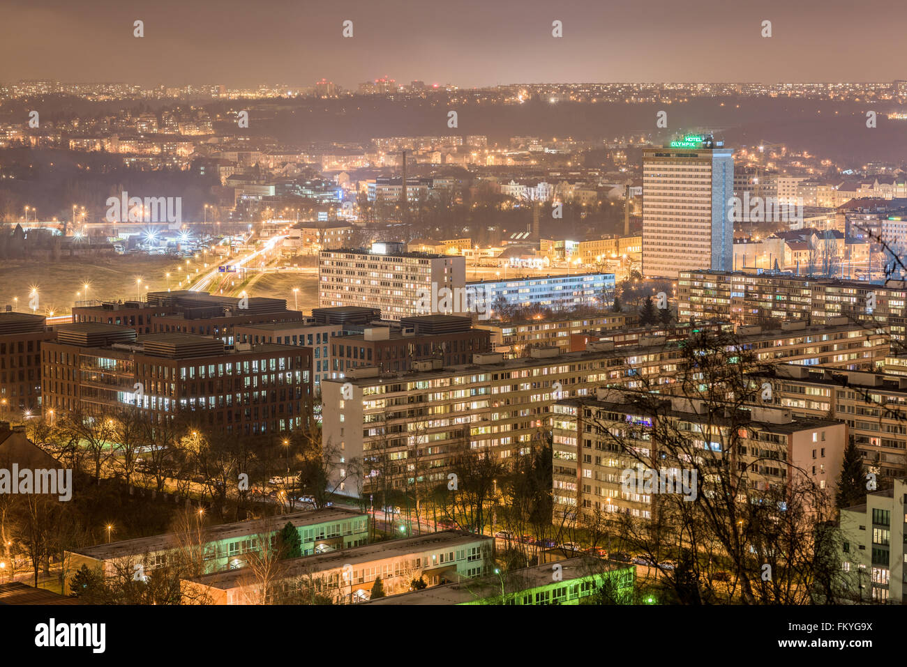 Prague vitkov Banque de photographies et d’images à haute résolution ...