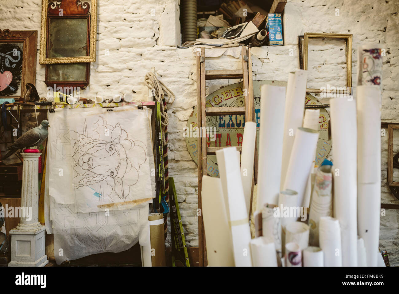 Peintre artiste fou Banque de photographies et d’images à haute ...