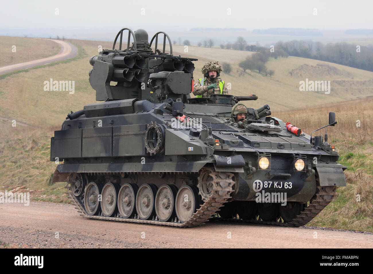 Tracked reconnaissance vehicle Banque de photographies et d’images à ...