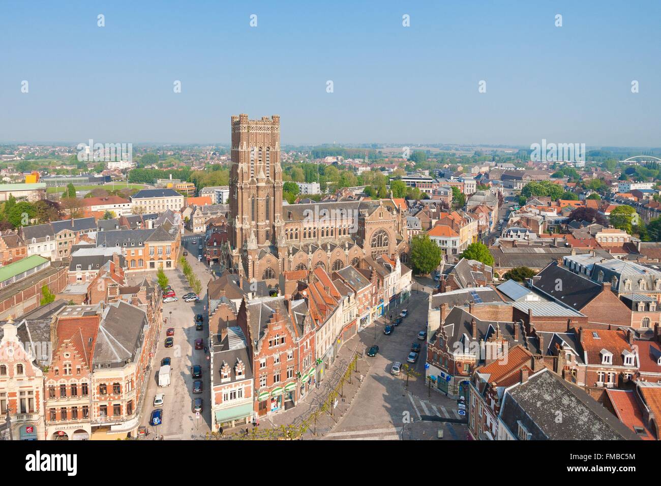 Bethune aerial view Banque de photographies et d’images à haute ...