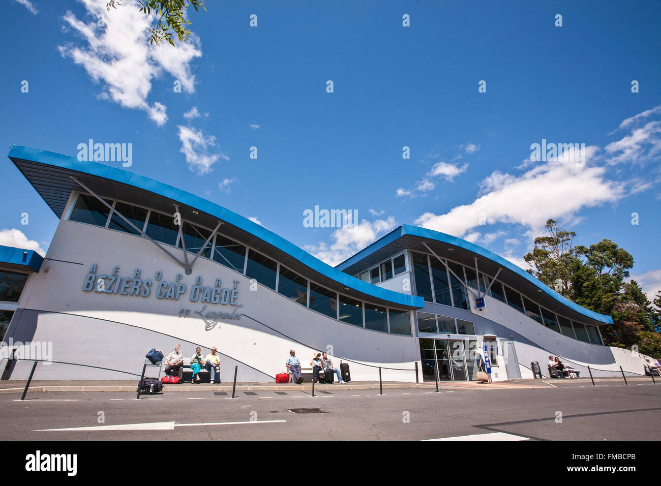 Béziers Cap D'Agde Aéroport, Languedoc, sud de la France. Juillet Photo ...