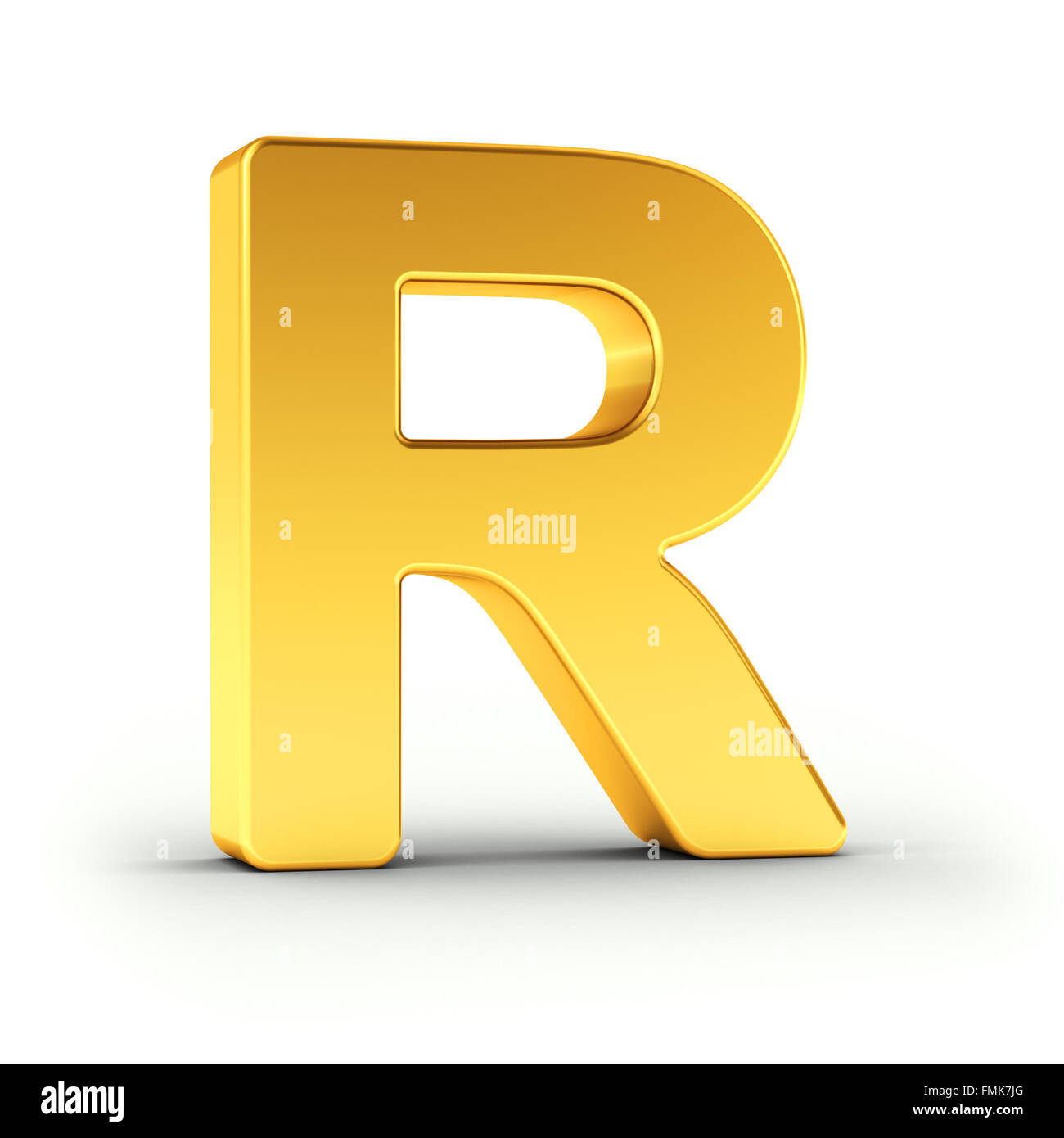 Lettre or r Banque de photographies et d’images à haute résolution - Alamy